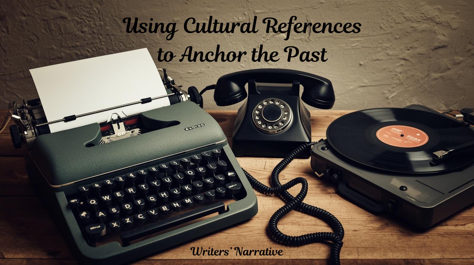 Using Cultural References to Anchor The Past
