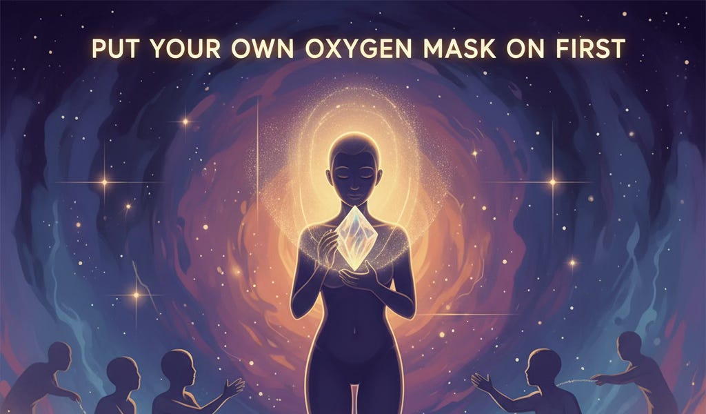 Put Your Own Oxygen Mask On First - by Brother Rob