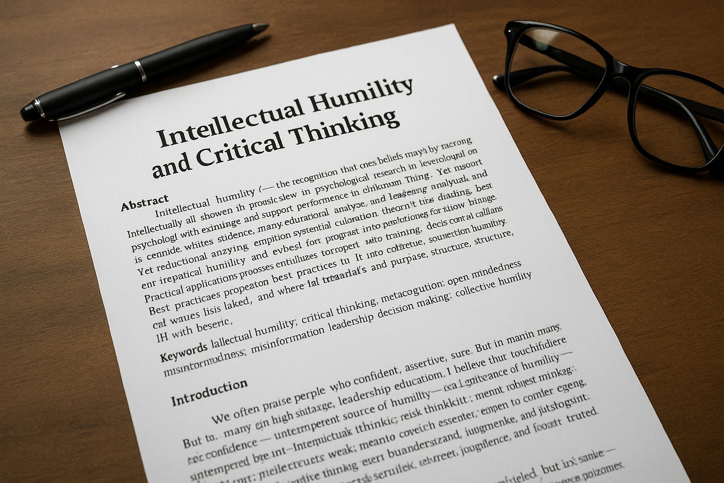 Intellectual Humility - by Dr. Charles M. Russo, PhD