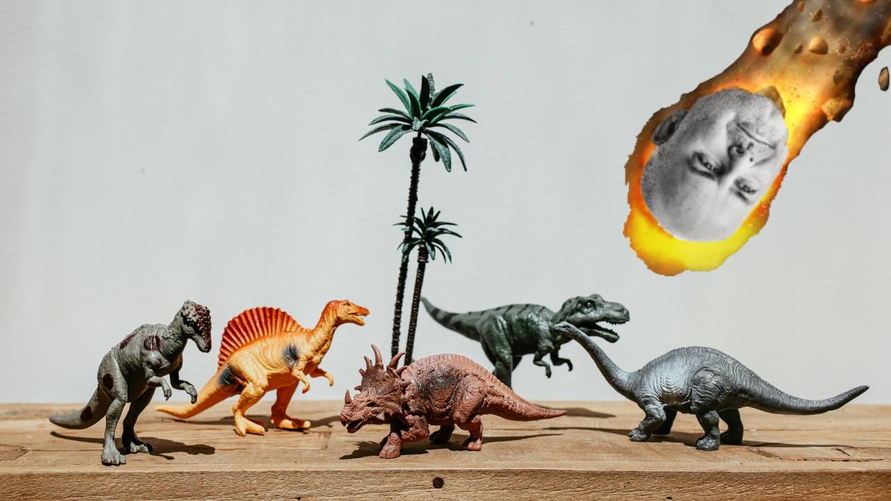Did Rob Vickery kill the dinosaurs (video game)? - by Ben M