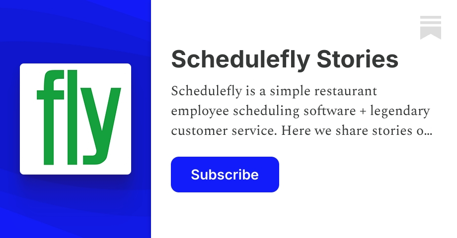 Schedulefly Stories | Substack