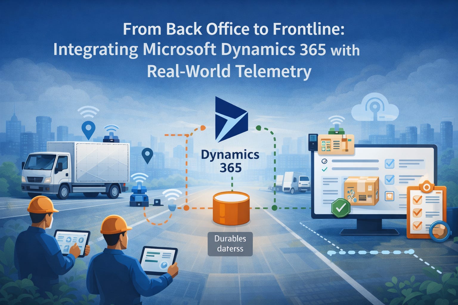 Integrating Microsoft Dynamics 365 with Real-World Field Telemetry