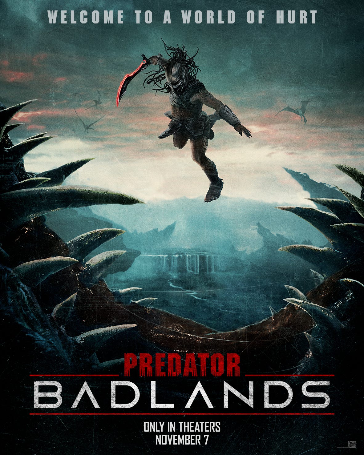 "Predator: Badlands" Full Trailer: Elle Fanning Plays a Weyland-Yutani ...
