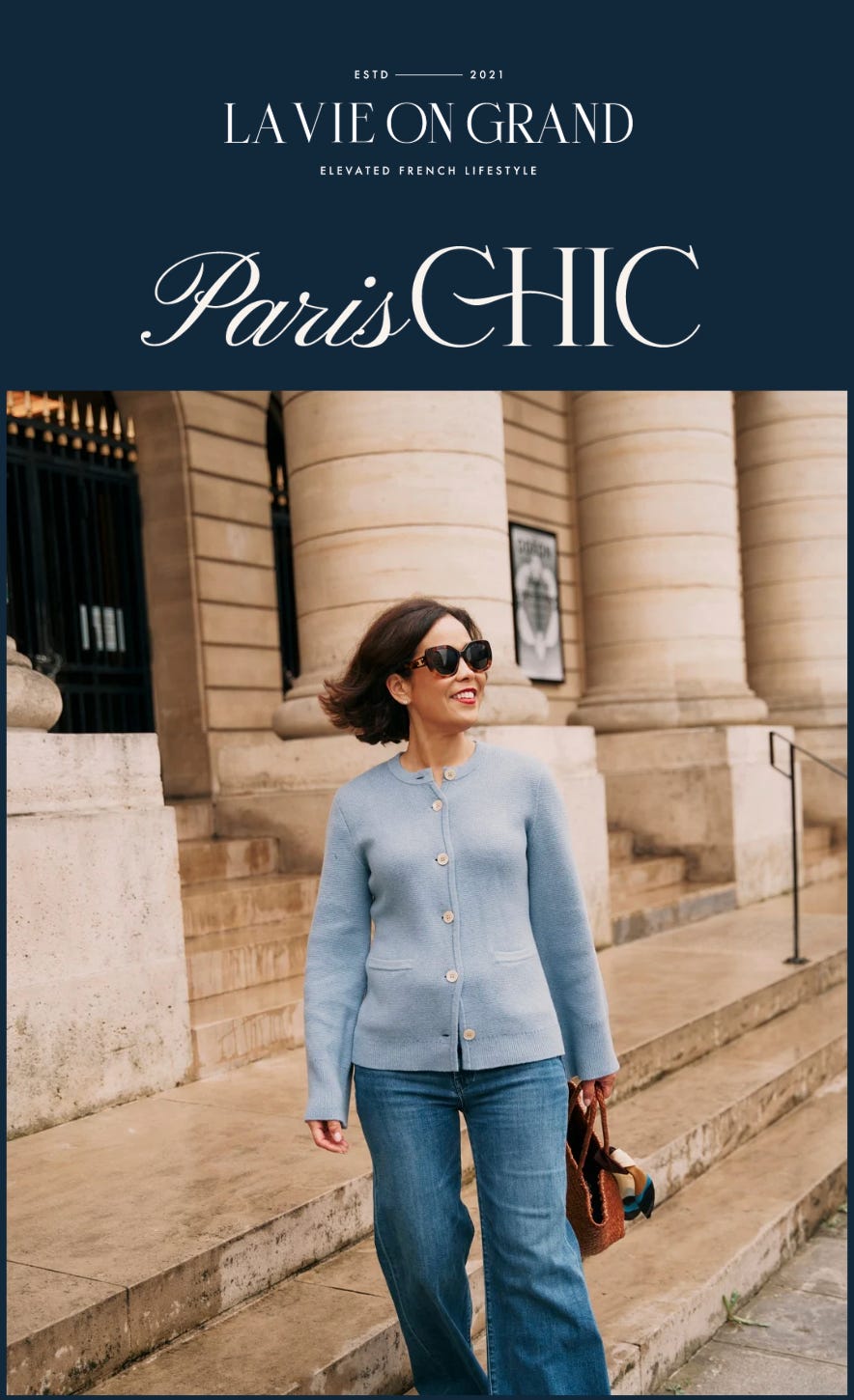 The Paris Chic Newsletter - La Vie On Grand