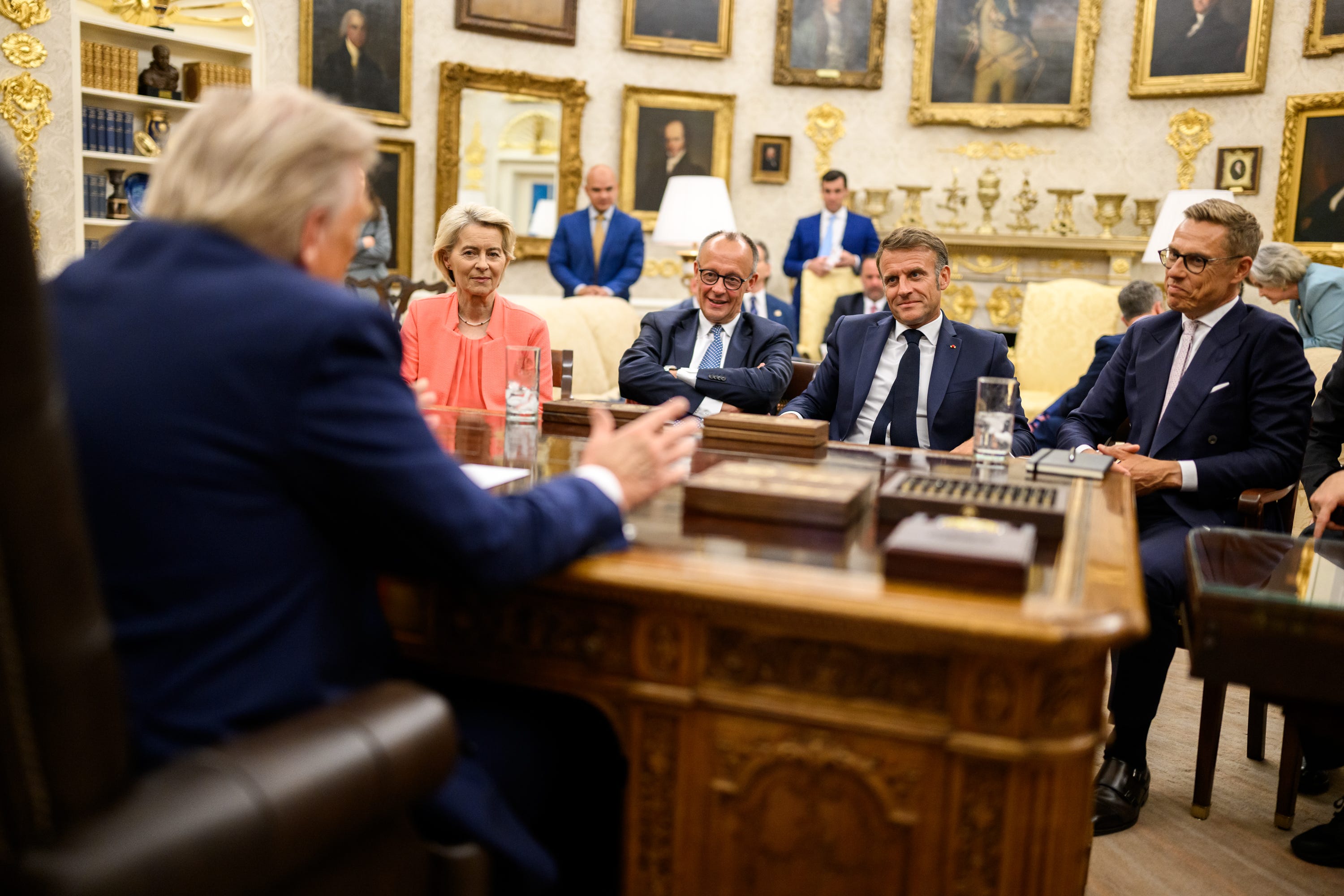 Europeans want their leaders to stand up to Trump