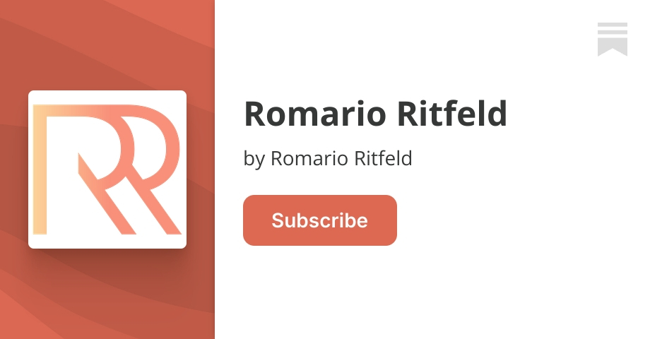 Romario Ritfeld | Substack
