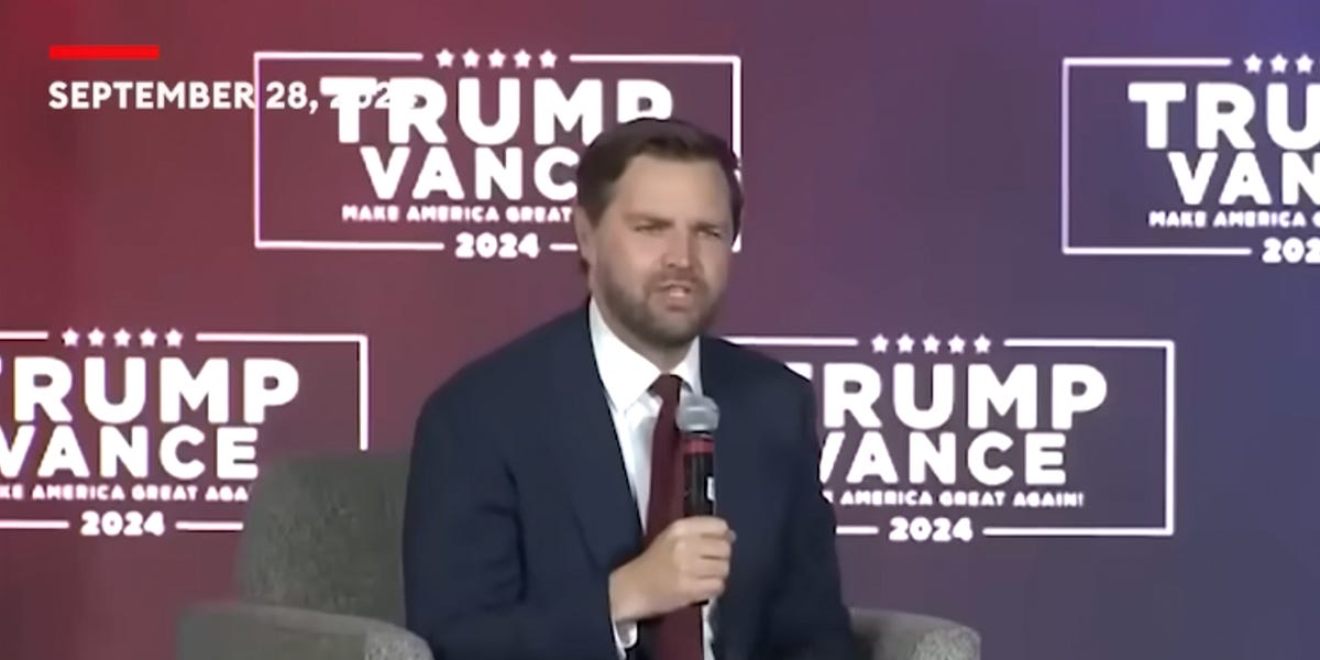 JD Vance Attends Lance Wallnau's Christian Nationalist Courage Tour