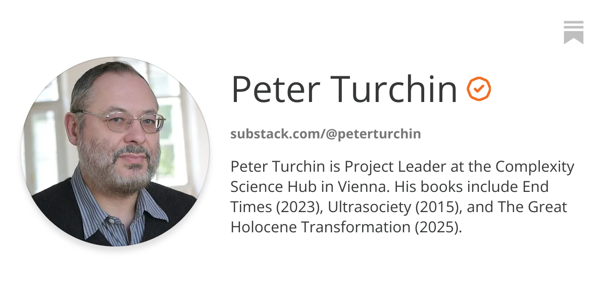 Peter Turchin | Substack