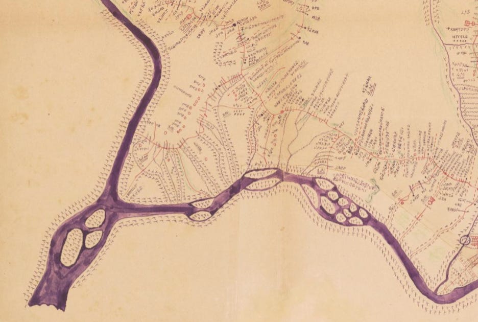 The Kingdom of Bamum, the best example of indigenous African cartography