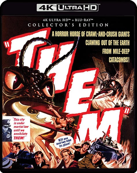 THEM! Invade UHD/BD in June Courtesy of Scream! Factory
