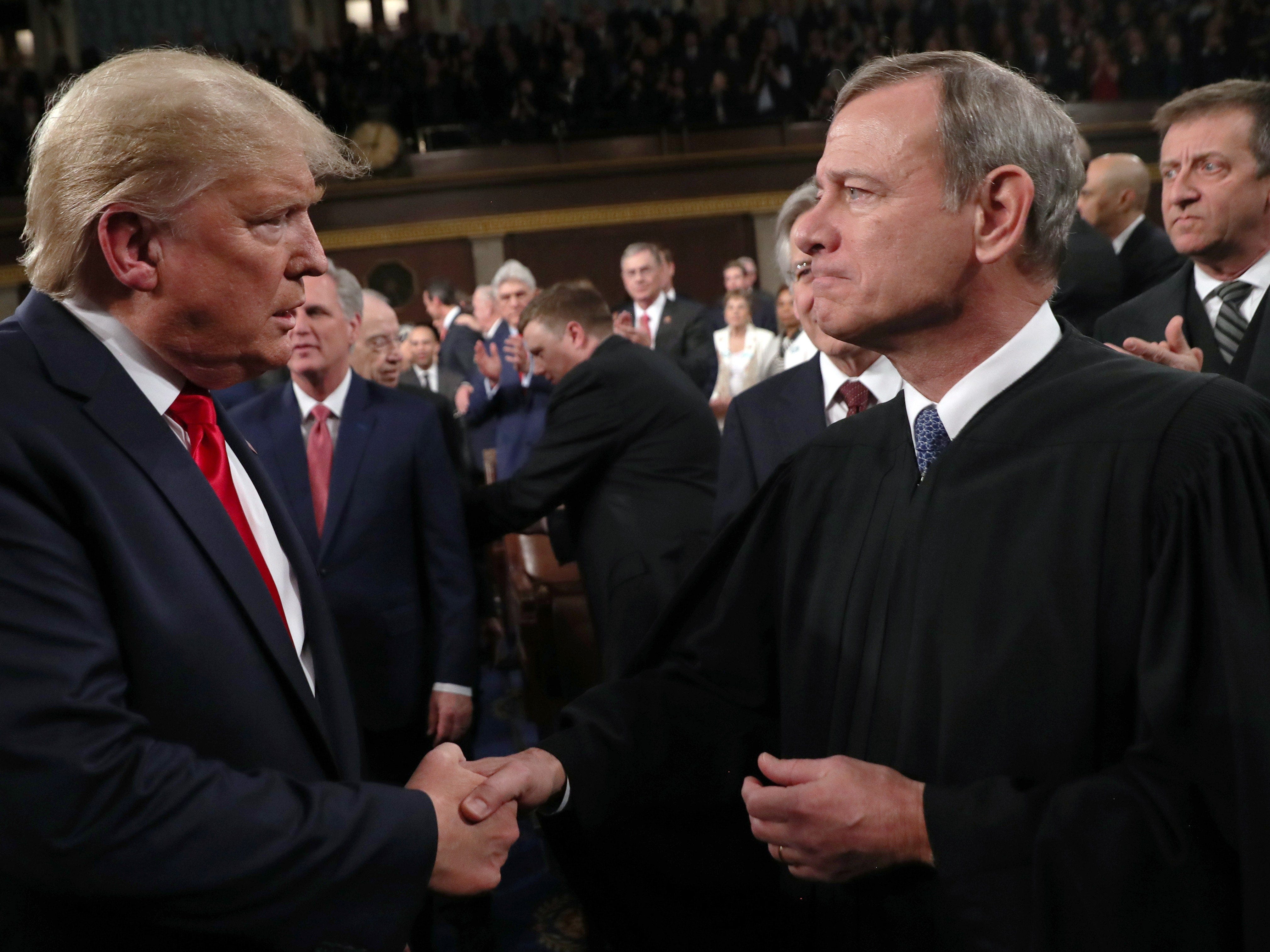 John Roberts: "I Never Thought the Leopards Would Eat *My* Judiciary"