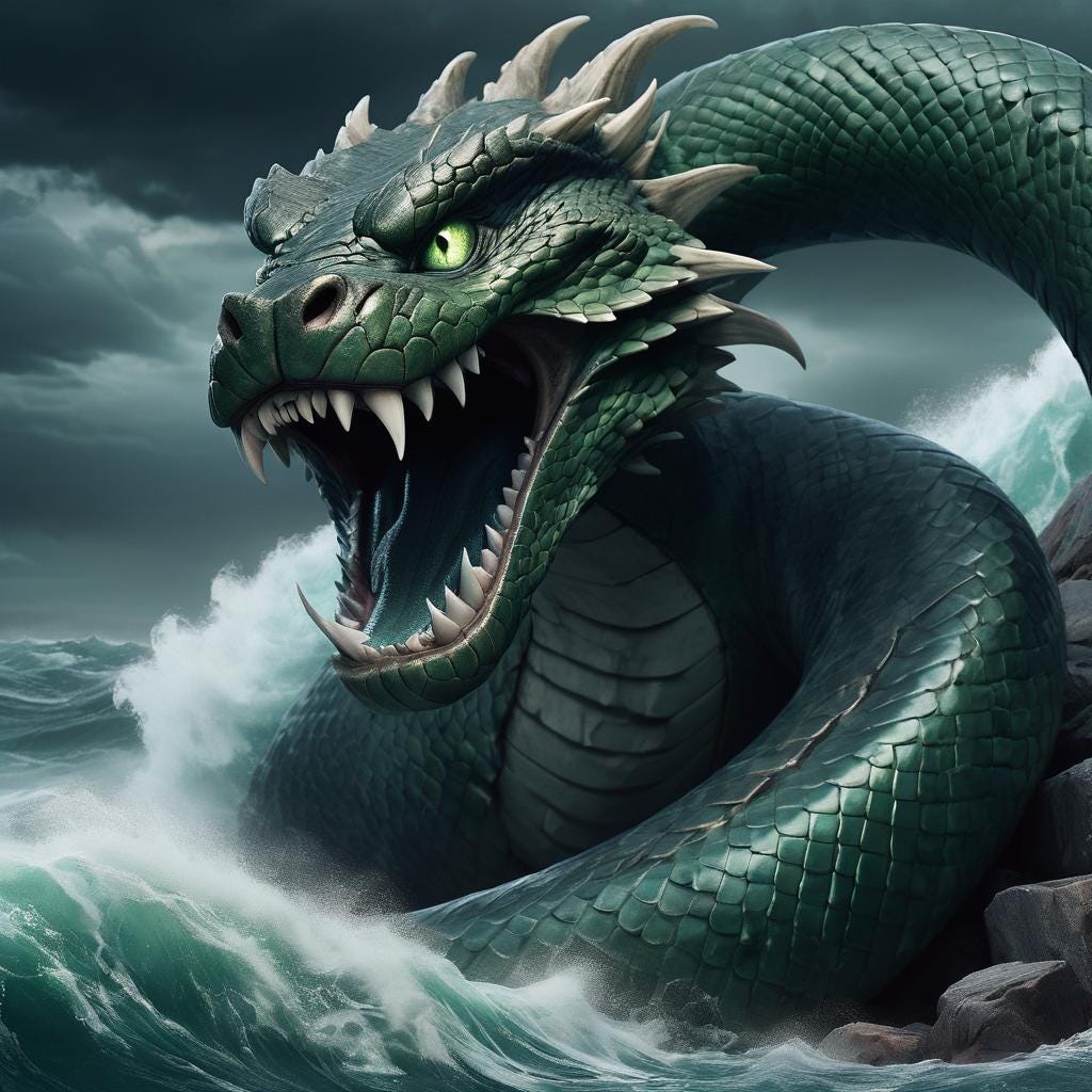 Jörmungandr: The Serpent That Encircles the World