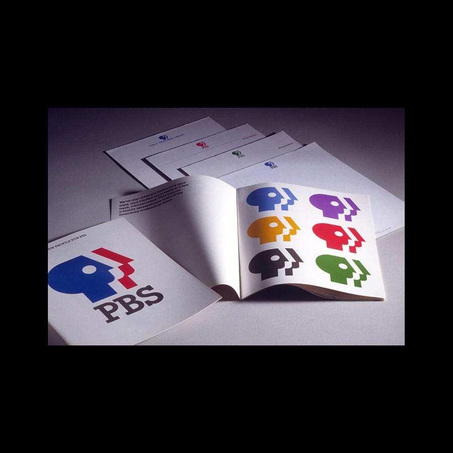 Brutal criticism of the PBS logo, 1984 – Logo Histories