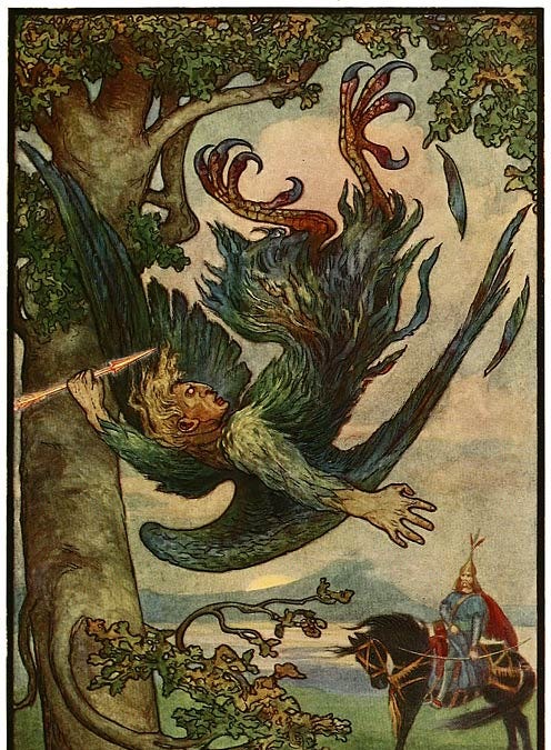ILYA AND NIGHTINGALE THE ROBBER - by Clara MacGauffin