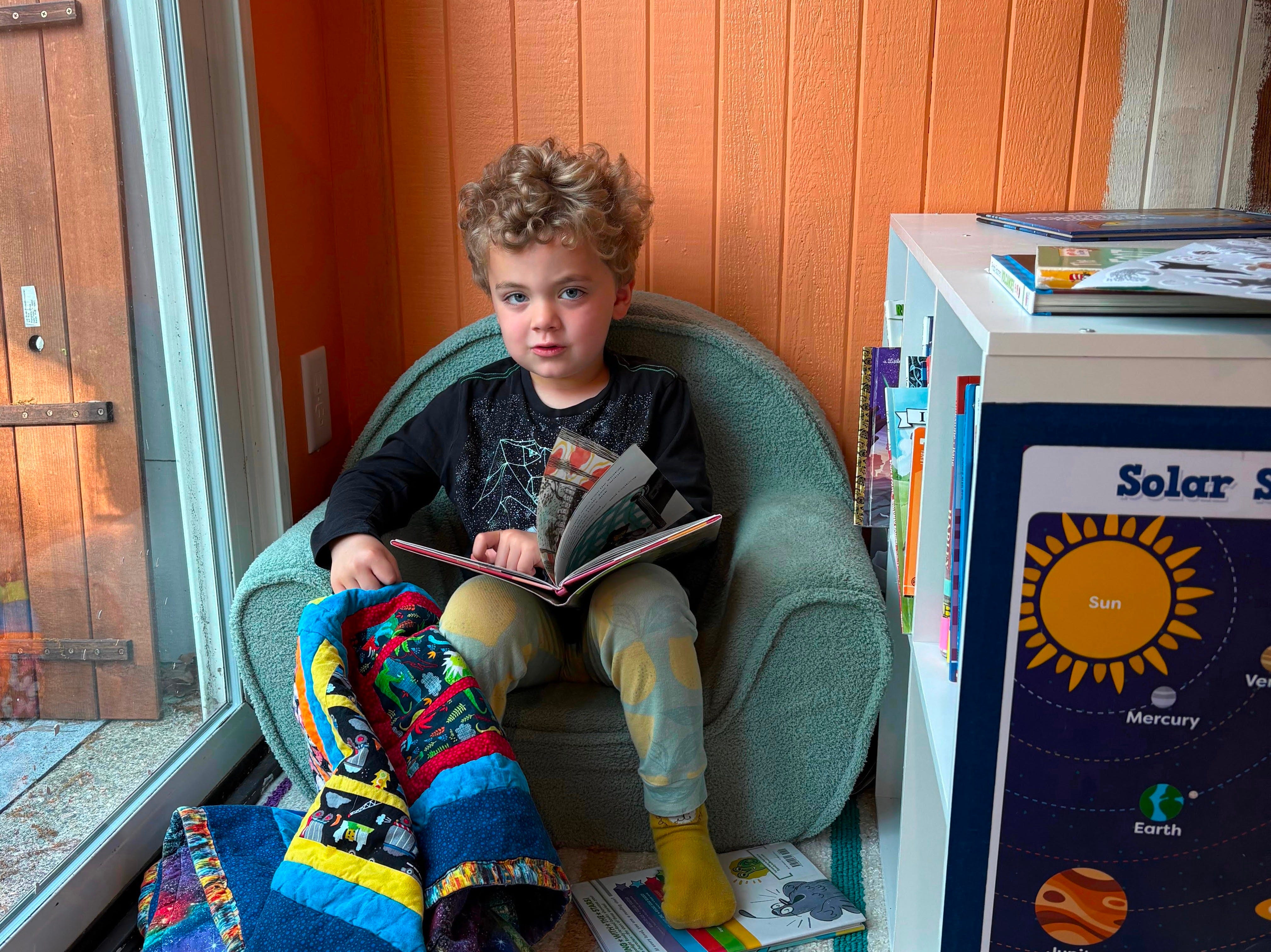 How I taught my 3-year-old to read like a 9-year-old
