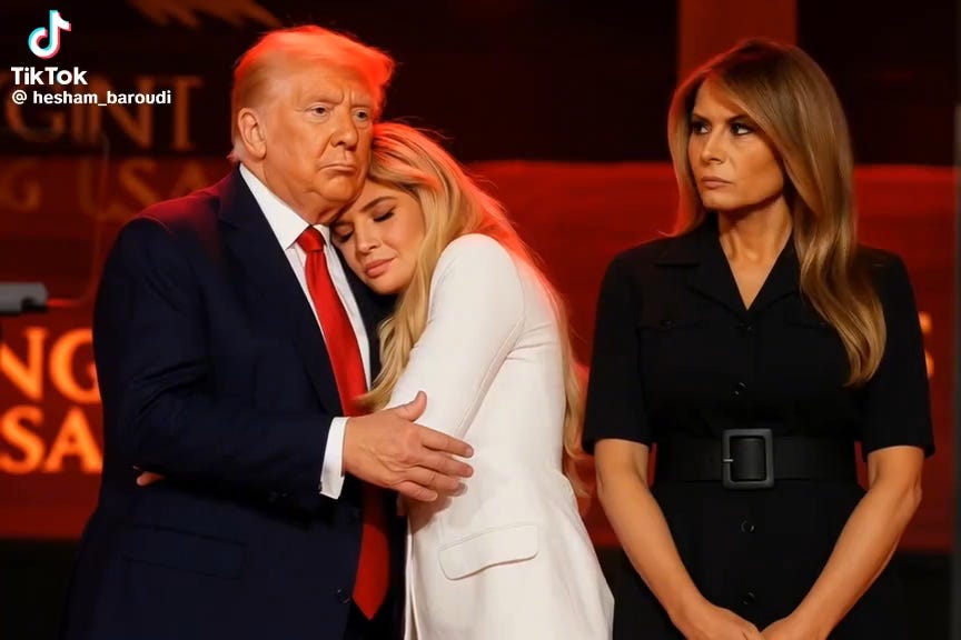 Trump, Melania & Ivanka love triangle - Political Humor