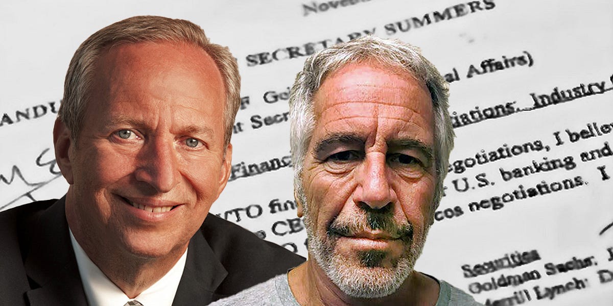 Larry Summers, Epstein and the “End Game” Memo