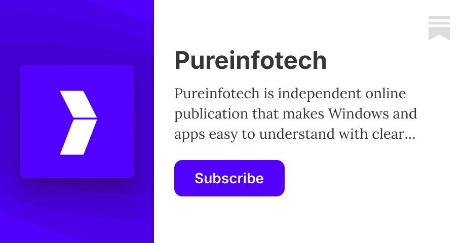 Pureinfotech | Substack