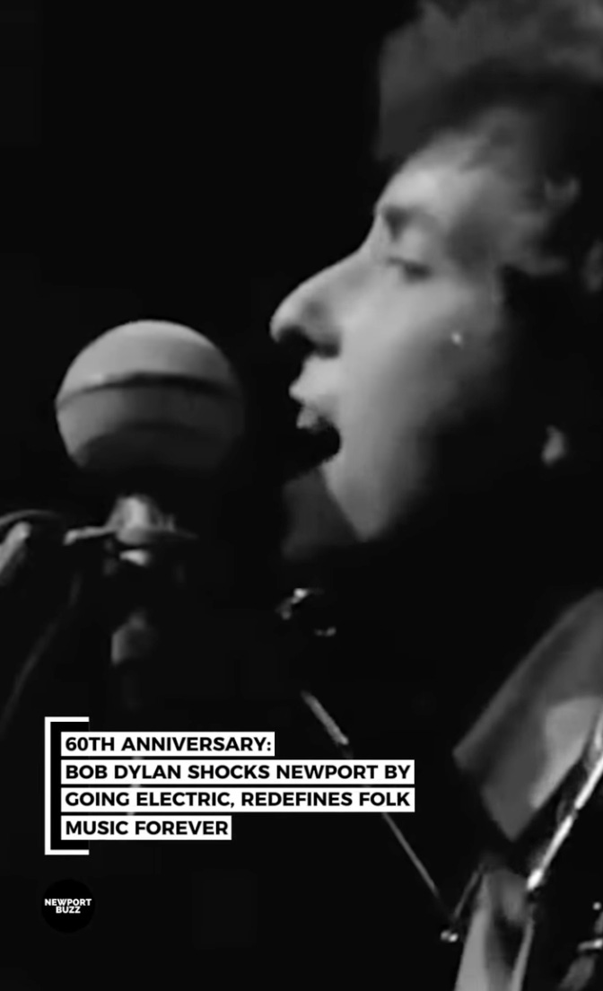(Watch) 60 Years Ago Today: Bob Dylan Went Electric