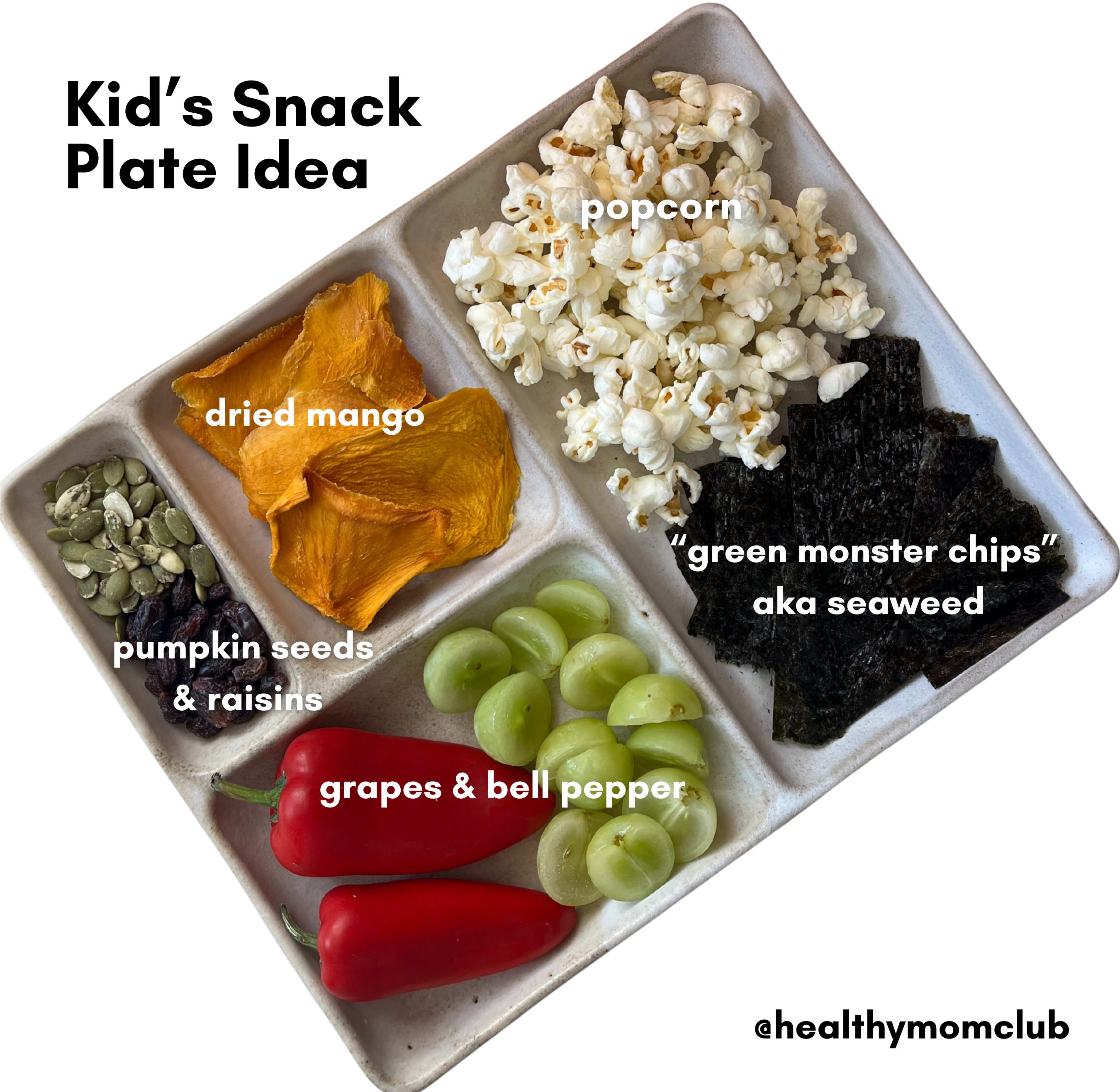 Fun Kids Snack Plate Idea - by Danielle Brown