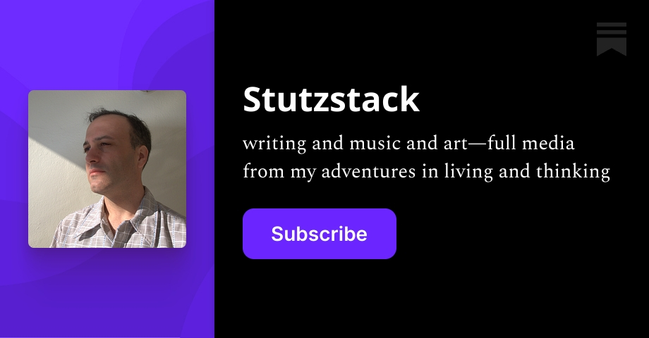 Stutzstack | Michael Stutz | Substack