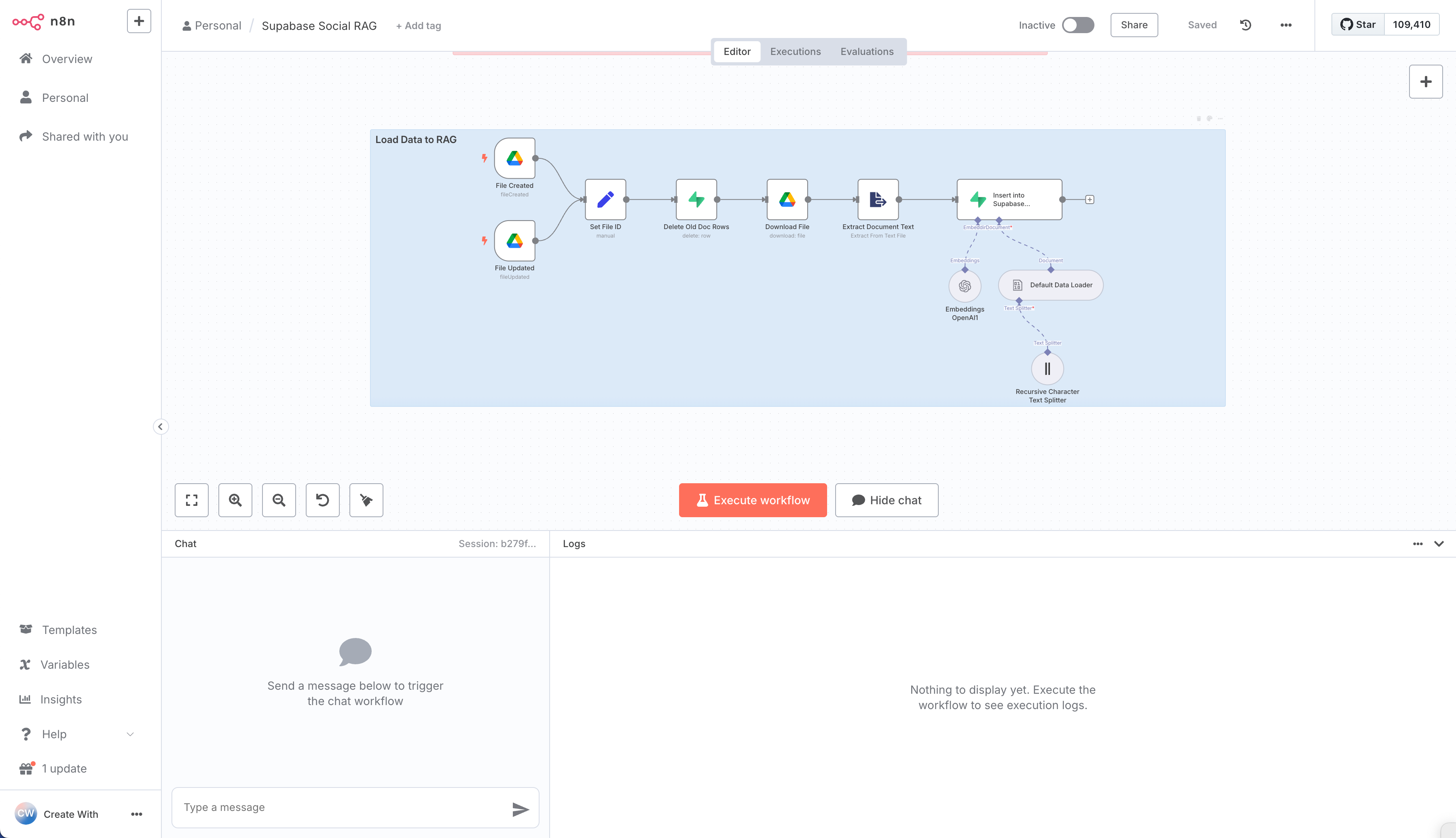 Build Your Own AI-Powered Database with n8n and Supabase