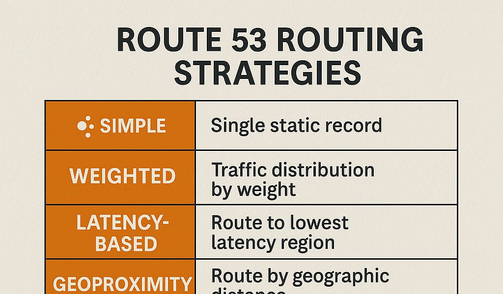 Route 53 Routing Strategies - by Amrut Patil