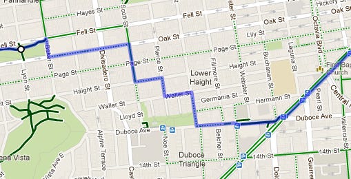 My cross-town San Francisco walking tour - Tasting Notes