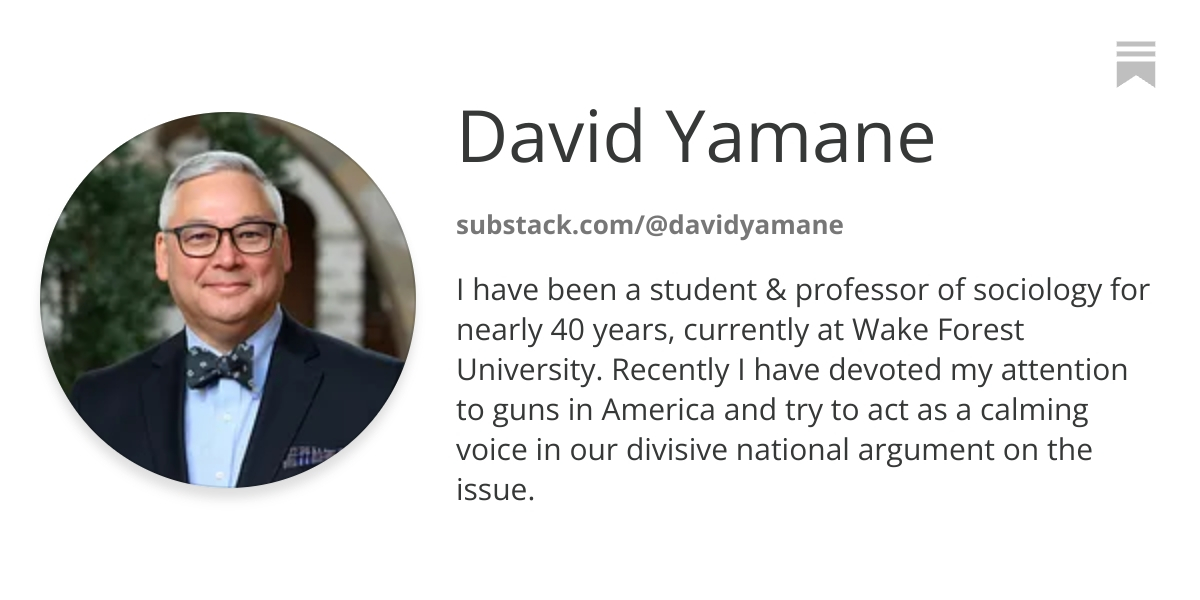 David Yamane | Substack