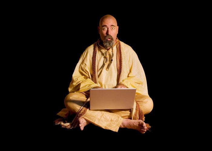 When is a guru not a guru..? - by Geoff Marlow