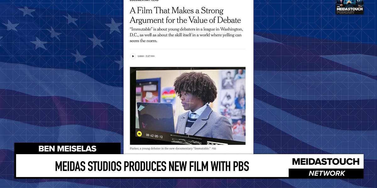Meidas Studios Partners with PBS to Release Powerful New Debate ...