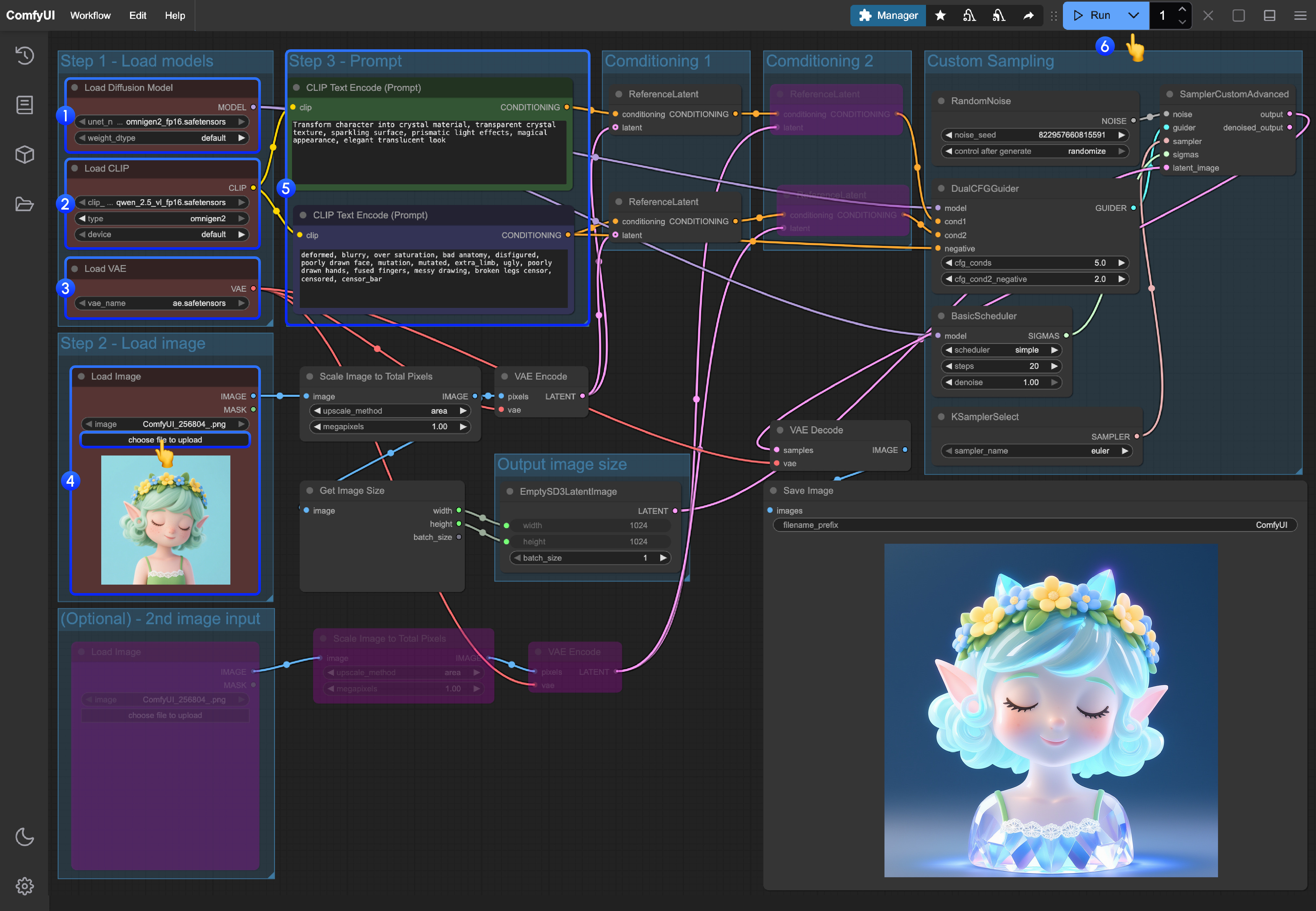 OmniGen2 Native Support in ComfyUI! - by ComfyUI Wiki