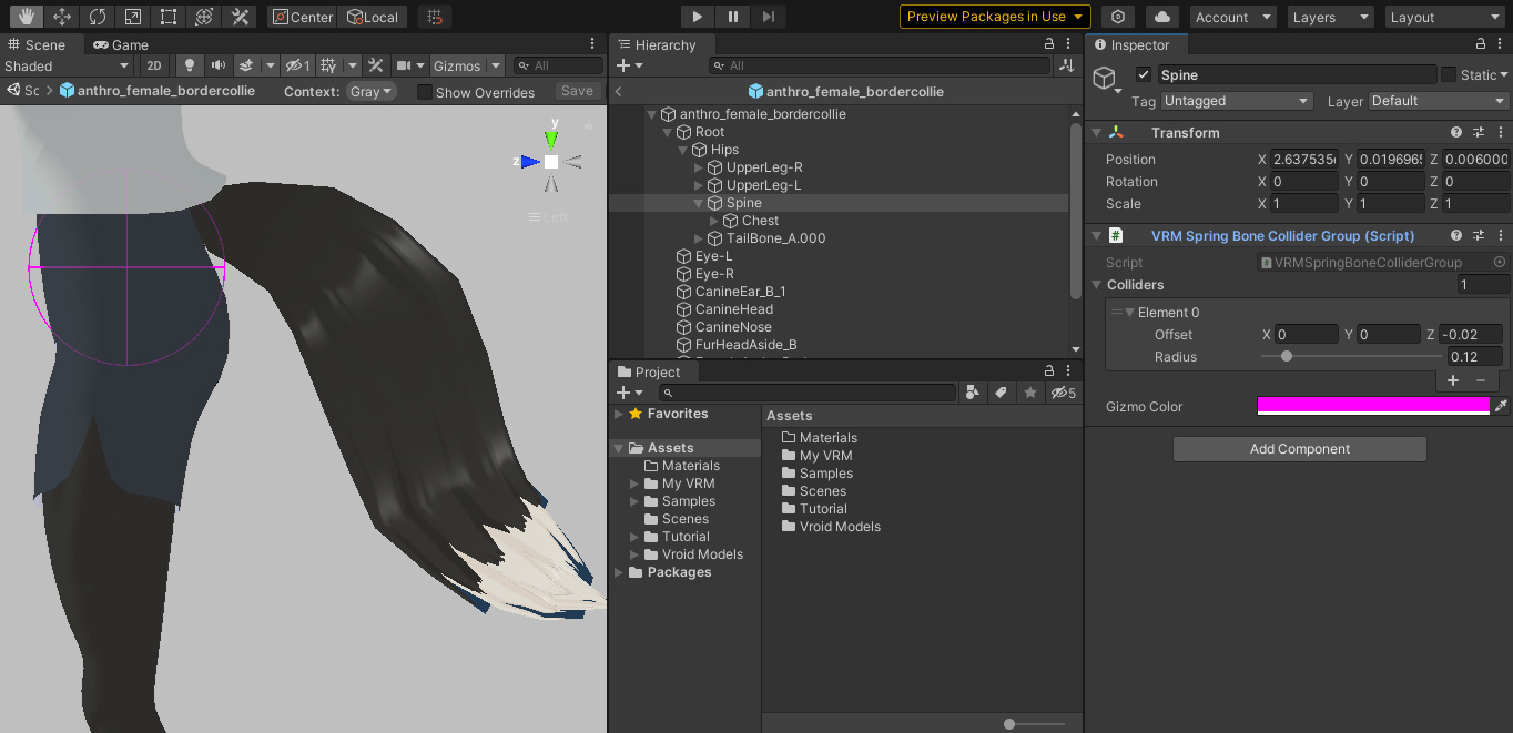 Setting VRM Template in Unity - by Vinny Tells - CG Paws