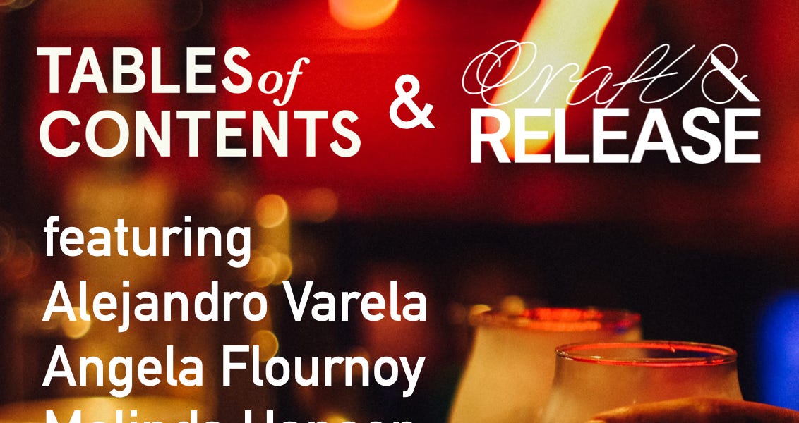 TOC Reading Series + Craft & Release: Varela! Flournoy! Hansen!