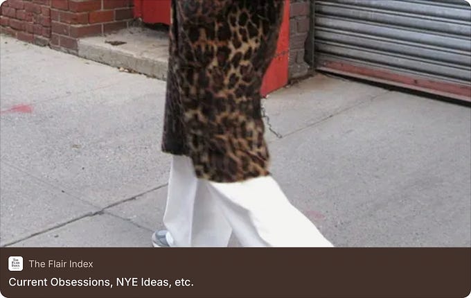 Jennifer Alfano (@theflairindex): "Latest leopard obsessions, white ...