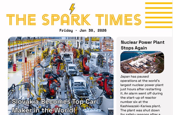 The Spark Times Inc.: Daily News for Kids | Substack