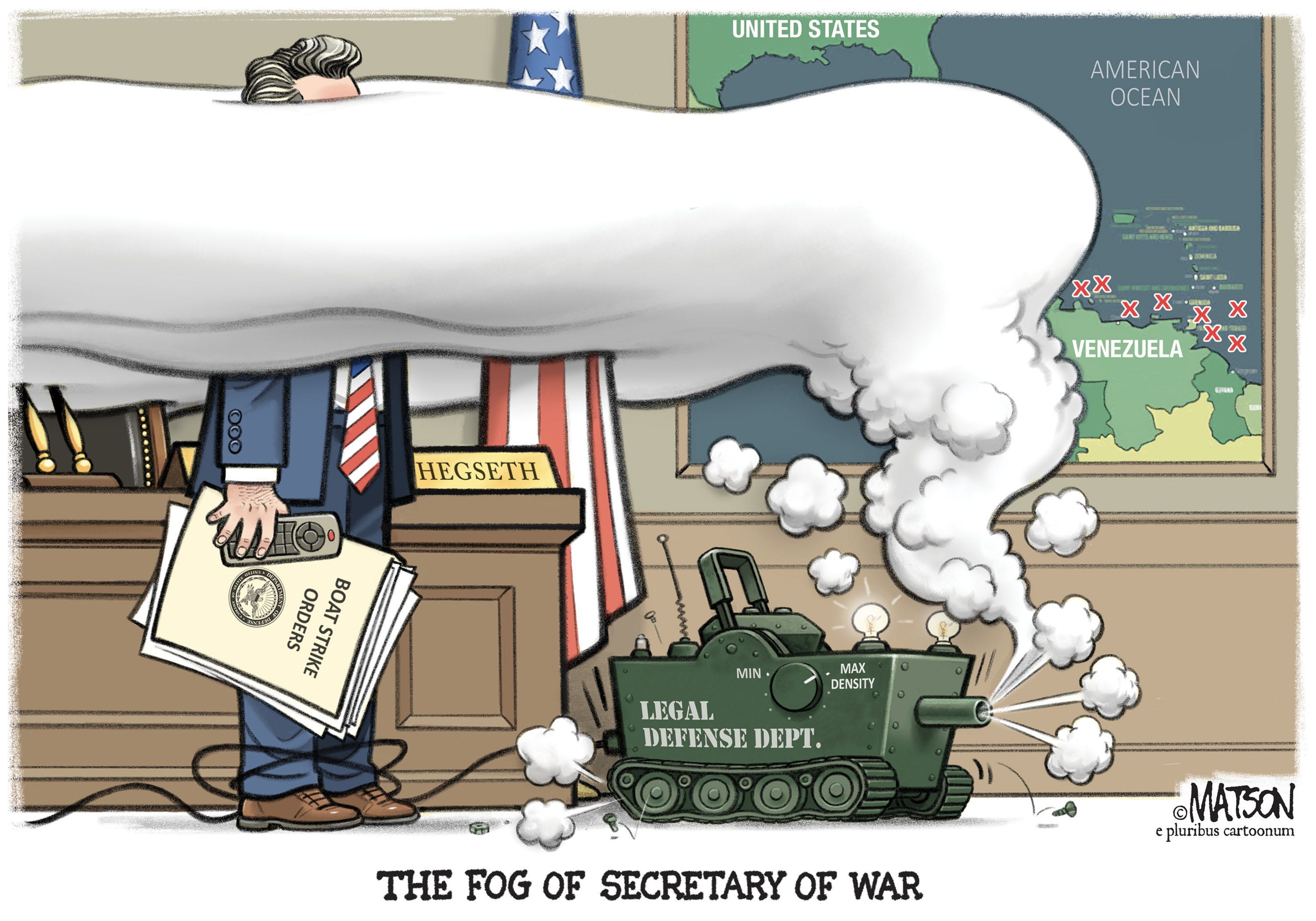 The Fog of War - by RJ Matson - The Contrarian