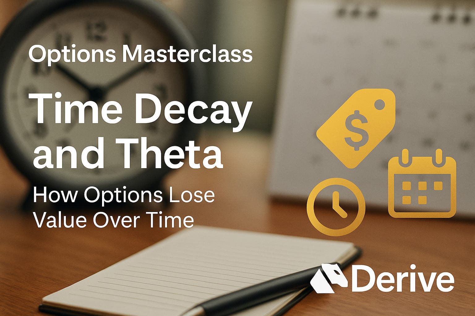 Day 6 – Time Decay and Theta: How Options Lose Value Over Time