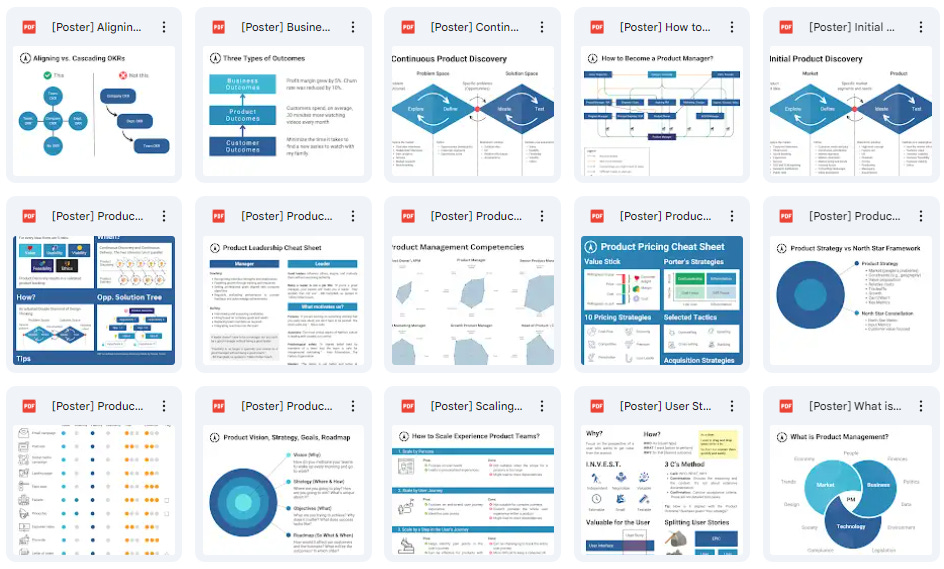 PM High-Resolution Infographics (PDF) - by Paweł Huryn