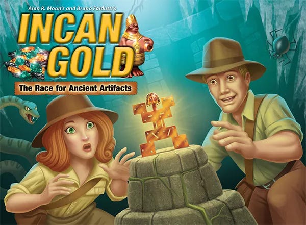 The Incan Gold Experiment Part 1 - by Geoff Engelstein