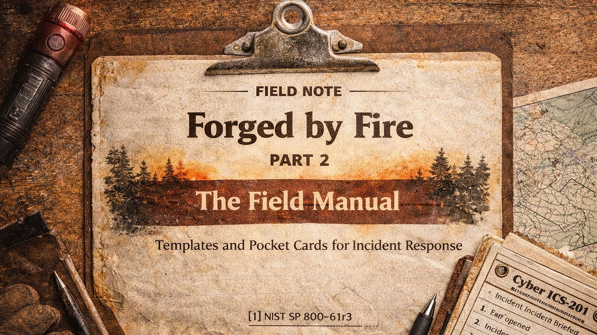 Forged by Fire, Part 2: The Field Manual