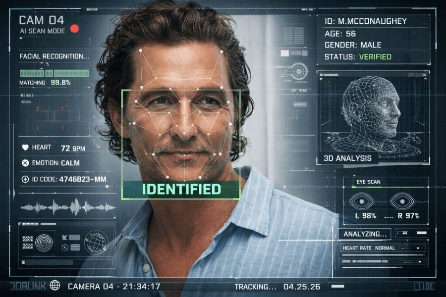 Alright, alright, alright. Ma solo se lo dice lui.