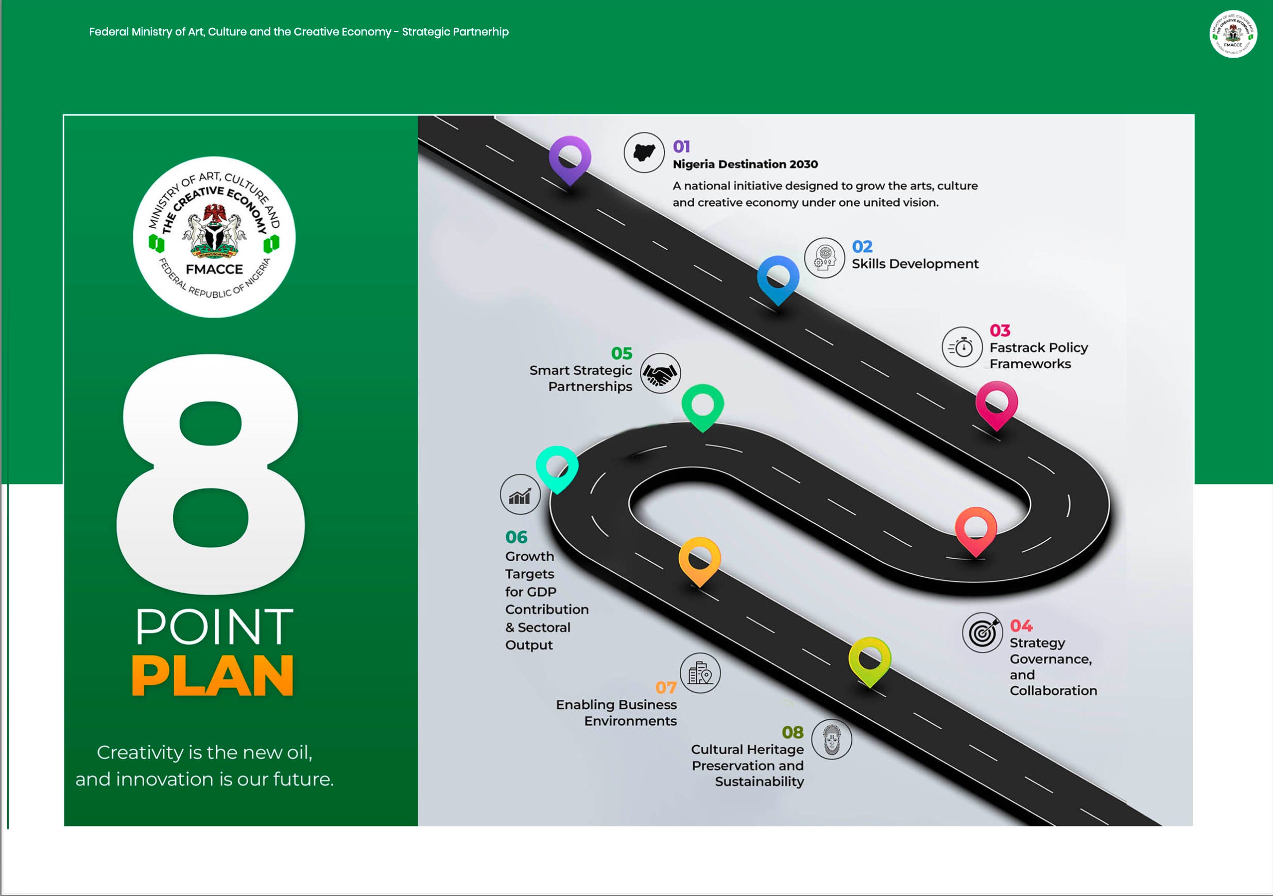 Communiqué 41: Nigeria's creative economy blueprint