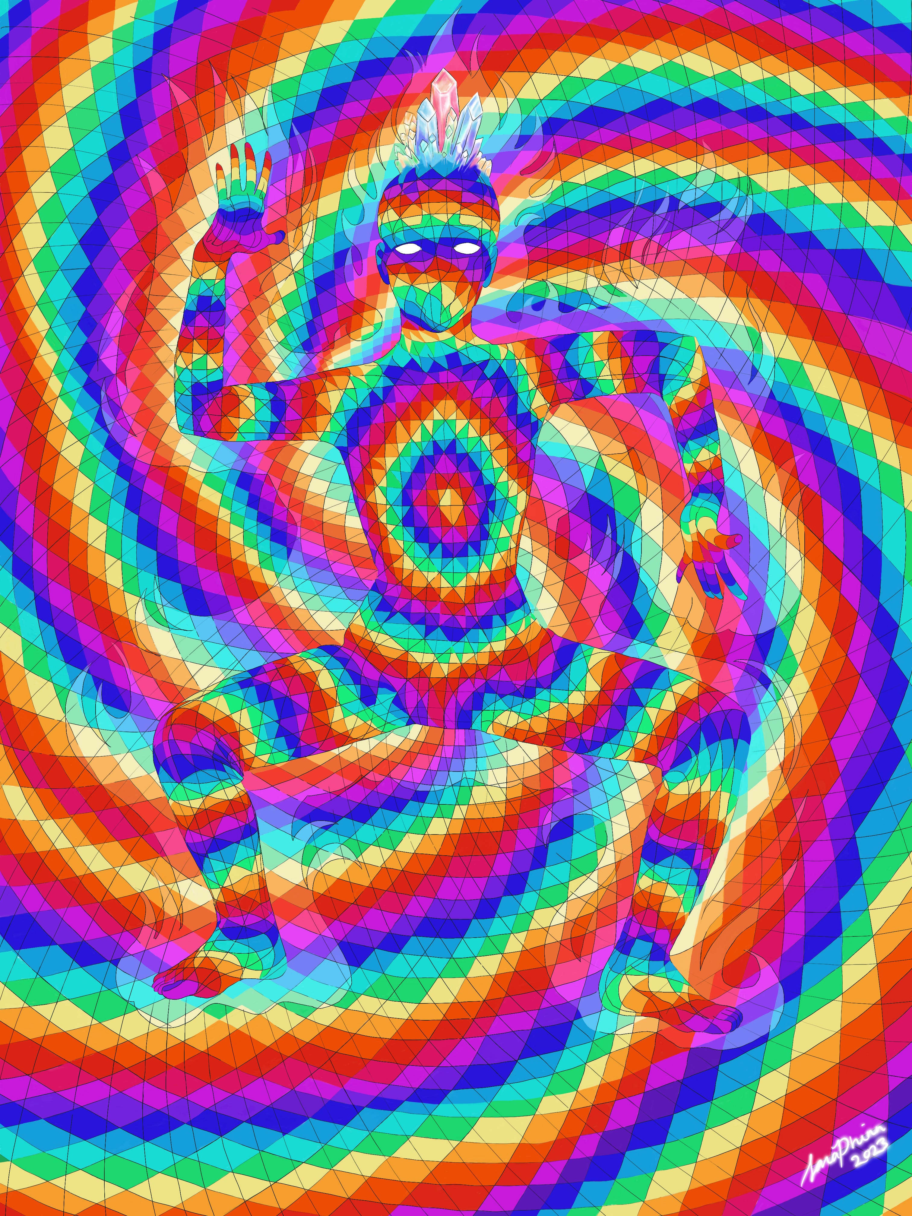 Color Coding the Cartographies of DMT For Hyperspacial Navigation: