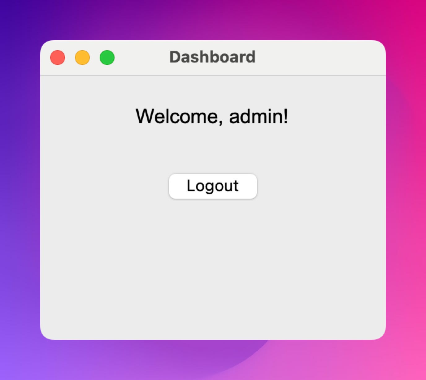 Desktop GUI User Login System - by Ardit Sulce