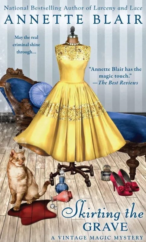 Retro Reading: Skirting the Grave by Annette Blair