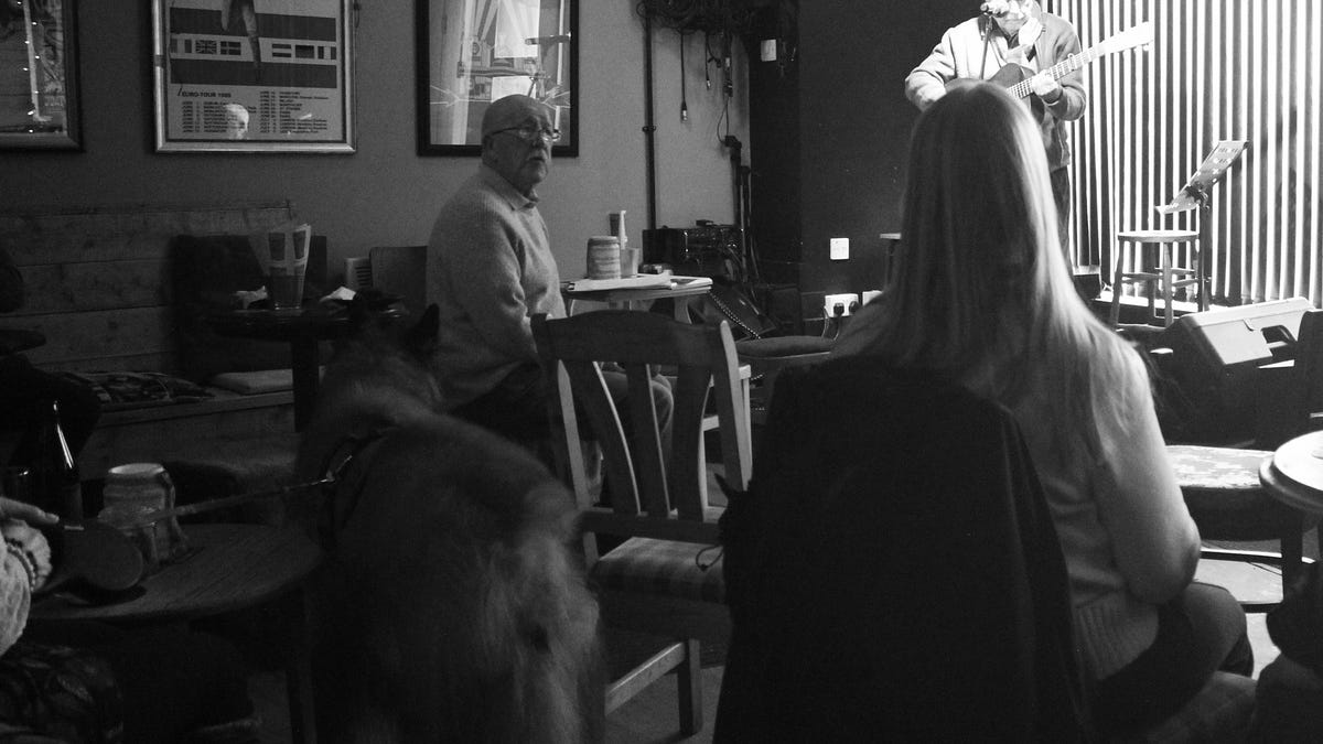 The White Room Music Cafe, Stanley - by Andy Potts