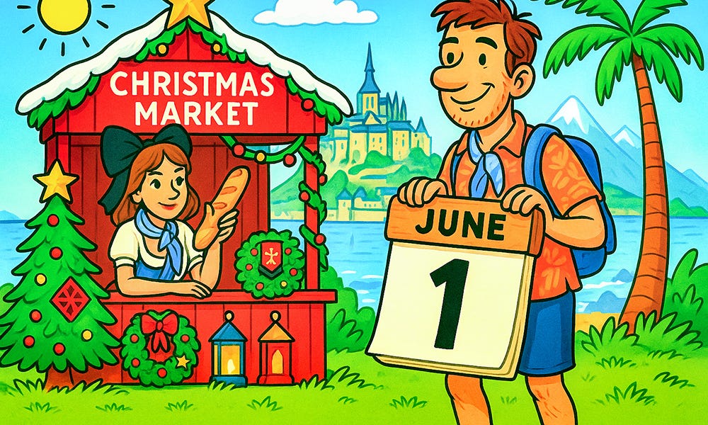 Pierre Says: Plan Christmas in June — Genius or Madness?