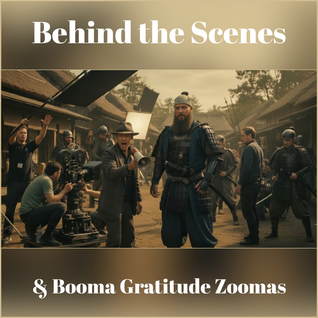 Behind the Scenes & Booma Gratitude Zoomas Intro!