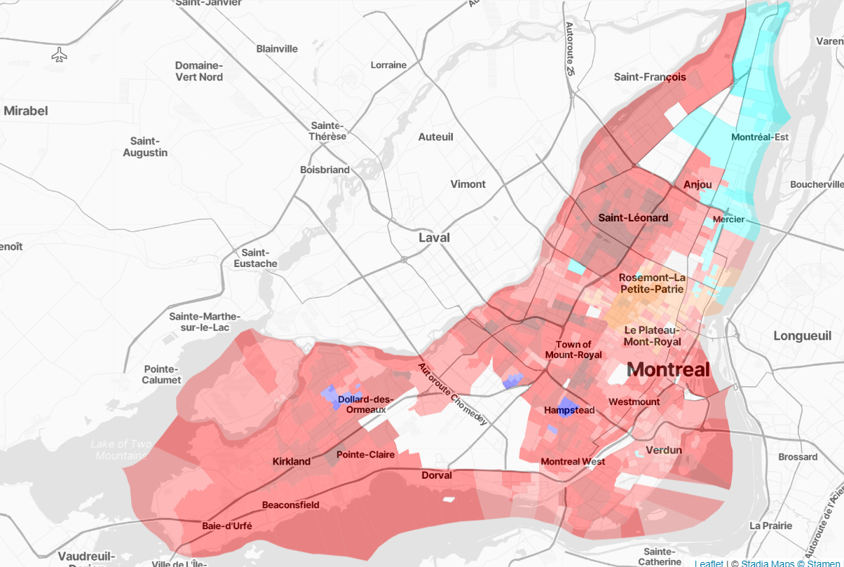Canadian Election Maps - Eberhard Englebrecht